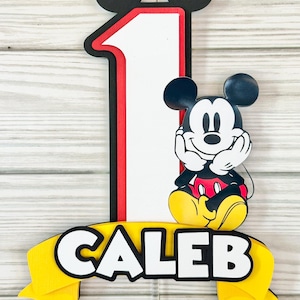 Classic Mickey Mouse Cake Topper/mickey Mouse Cake Topper/vintage ...
