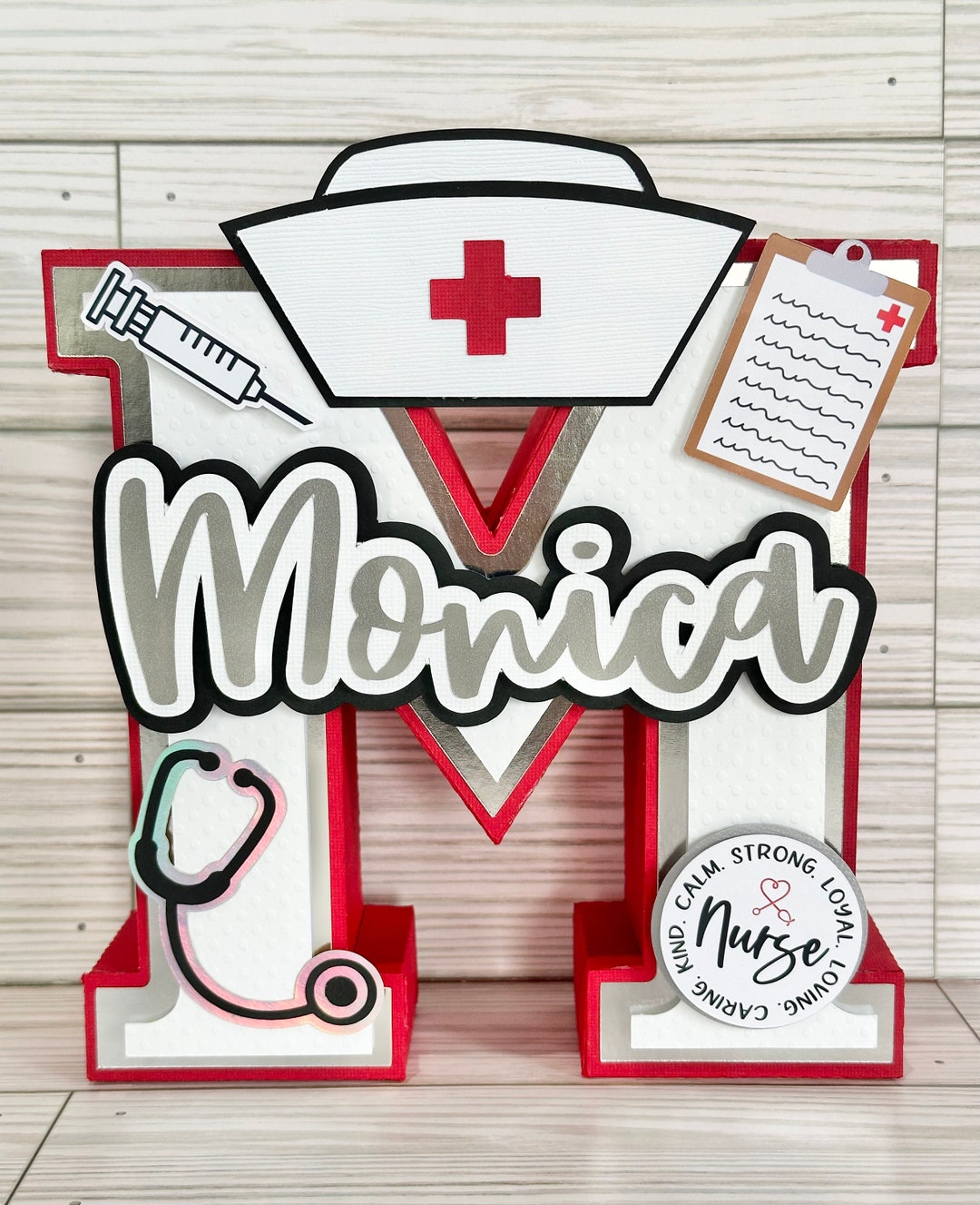 Nurse Appreciation Gift/nurse 3D Letter/3d Letter/nurse Gift/first ...