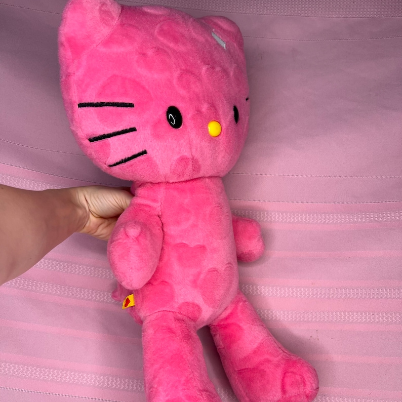 Y2k Build a Bear Pink Hearted Hello Kitty Plushie Rare - Etsy