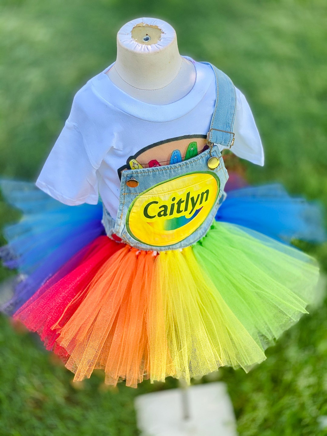 Inspired Overall Tutu - Etsy