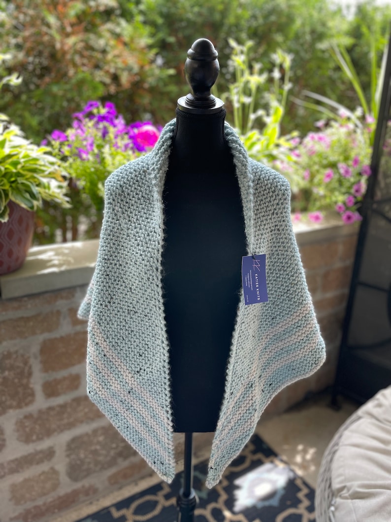 Outlander Carolina Hand Knit Shawl - Etsy