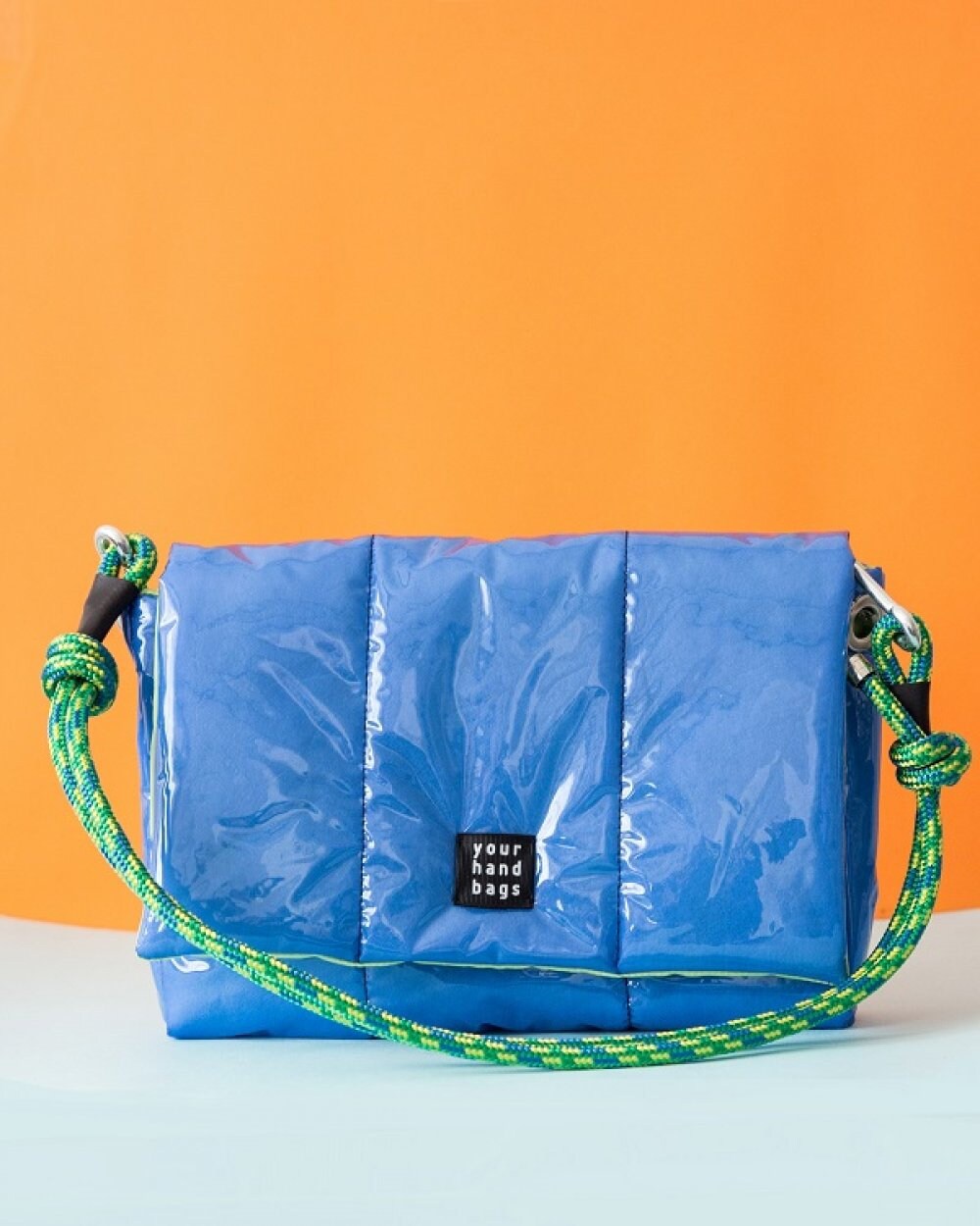 PUFFER Essential Bag in Blue Adjustable Strap Tote Bag Shoulder Bag - Etsy