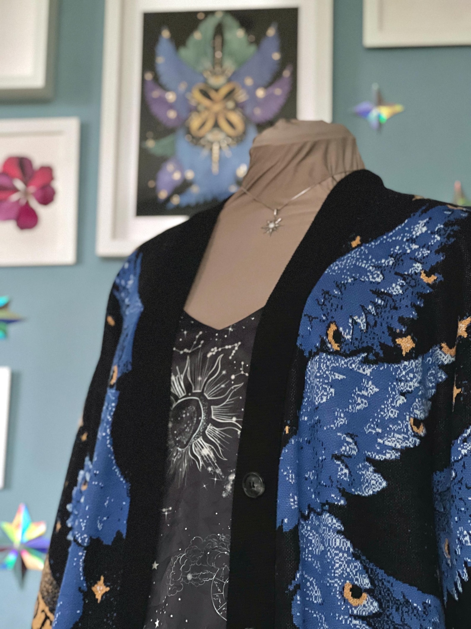 Biblically Accurate Angel Cardigan – READY TO SHIP - Unisex Cozy Knit ...