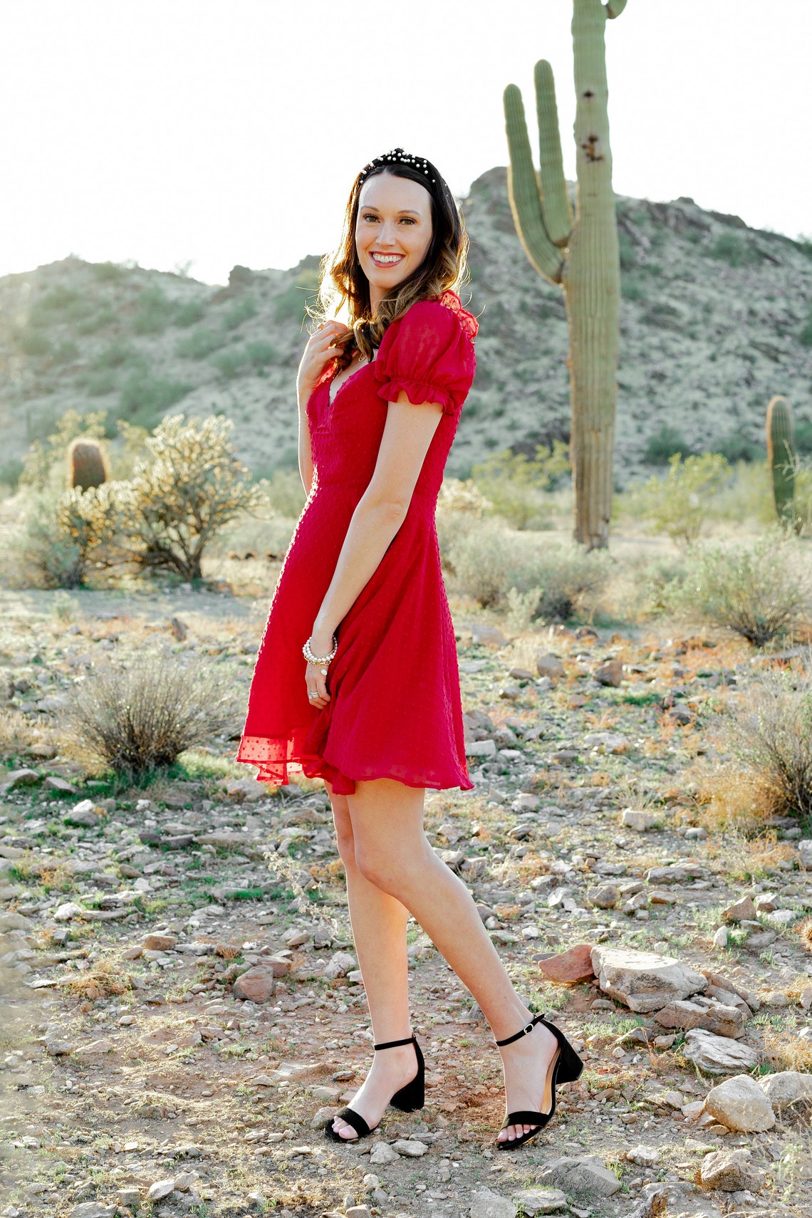 Bridget Dress Mommy and Me Dresses Mommy and Me Red - Etsy