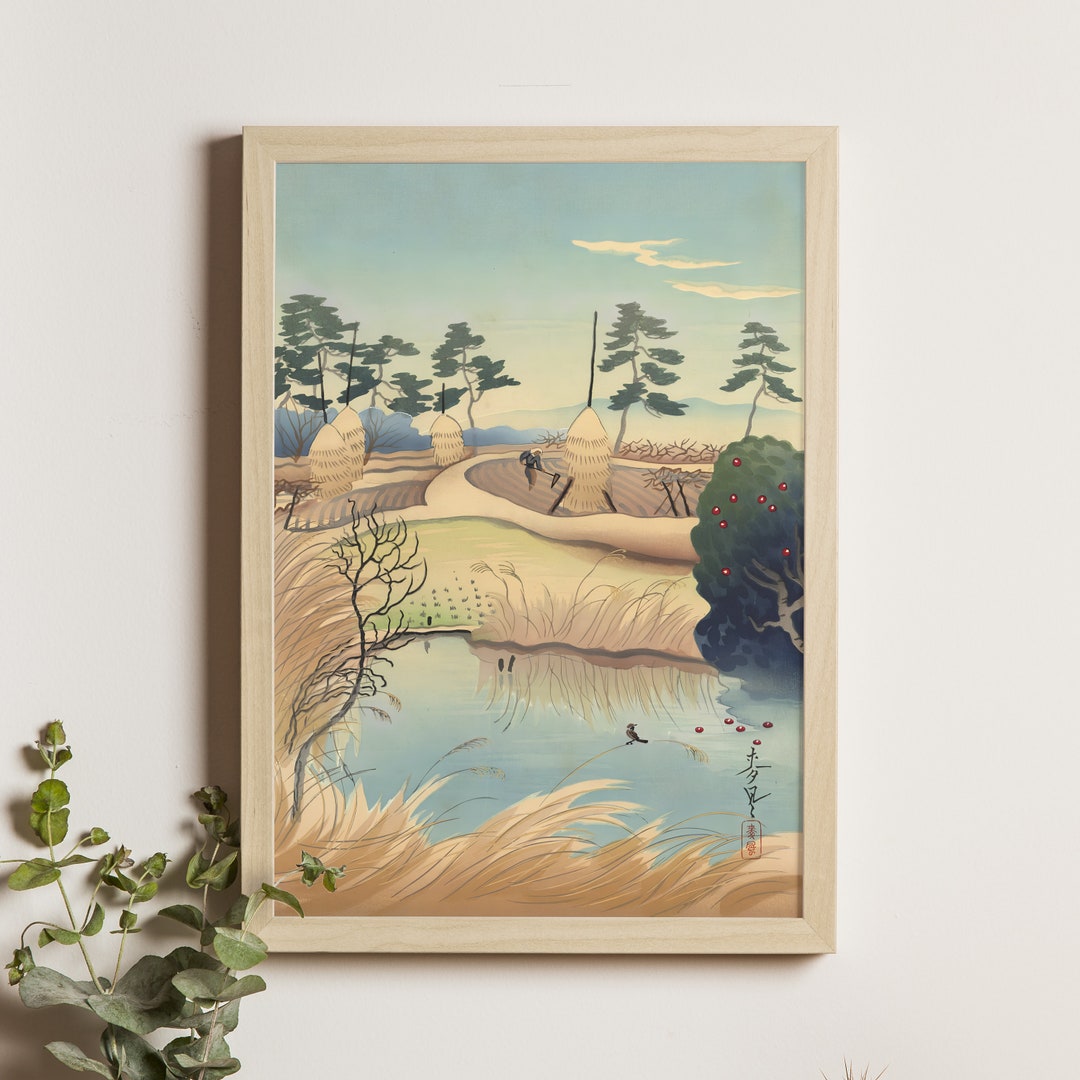 Early Spring Scene by Ohno Bakufu, 1940 Japanese Art Print, Ukiyo-e ...