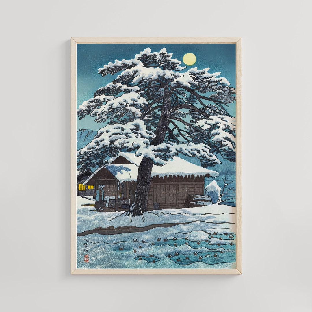 Remains of the Checkpoint at Shitomae - Kasamatsu Shiro Print, Japanese ...