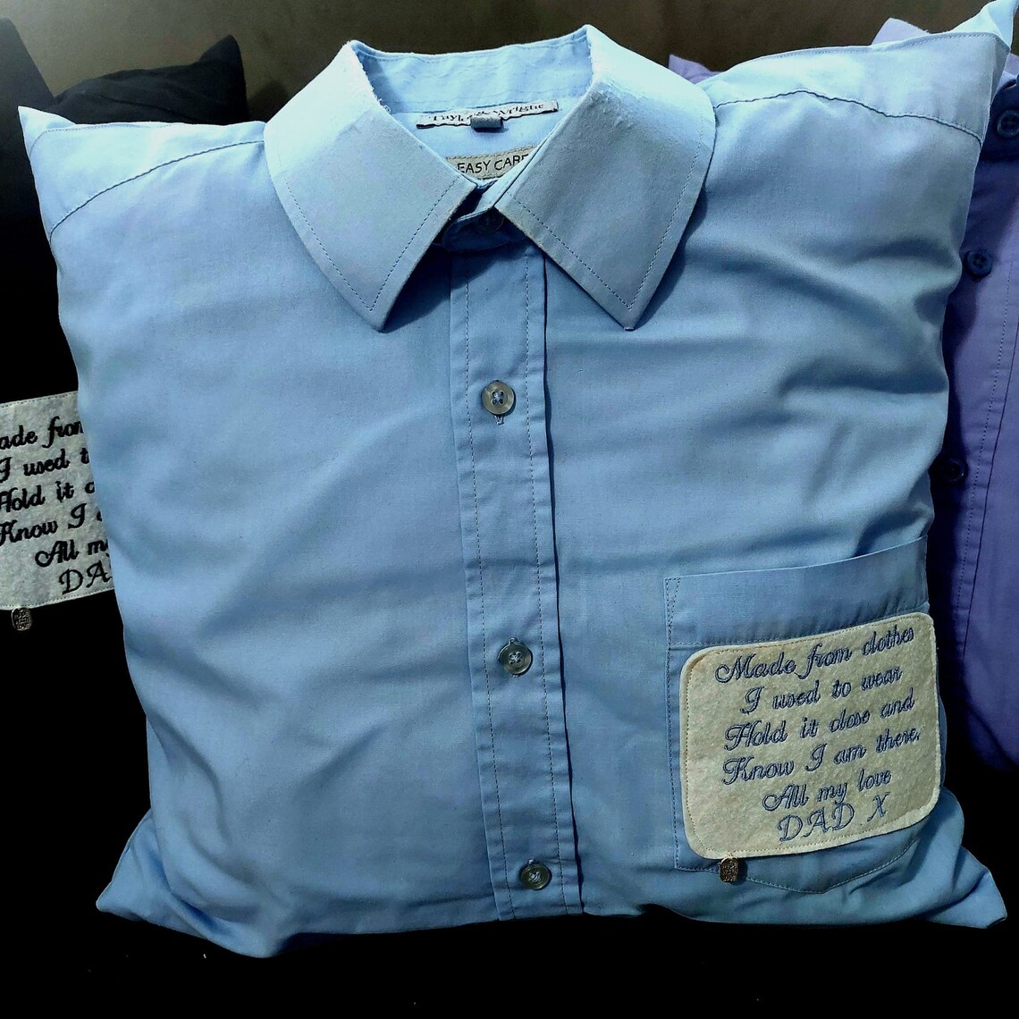 Memory Cushions Made From Your Loved One's Clothing to Cherish Forever ...