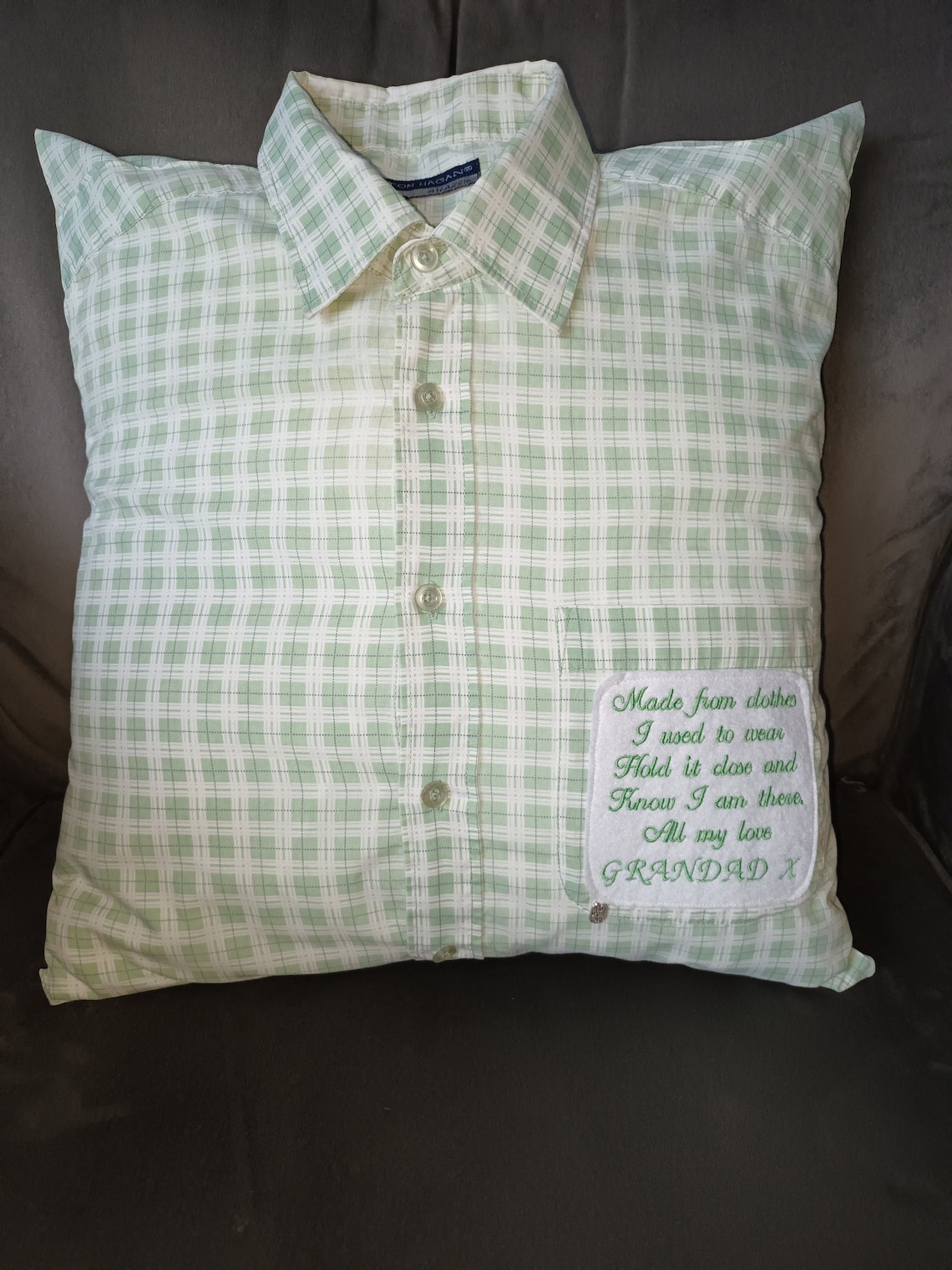 Memory Cushions Made From Your Loved One's Clothing to Cherish Forever ...