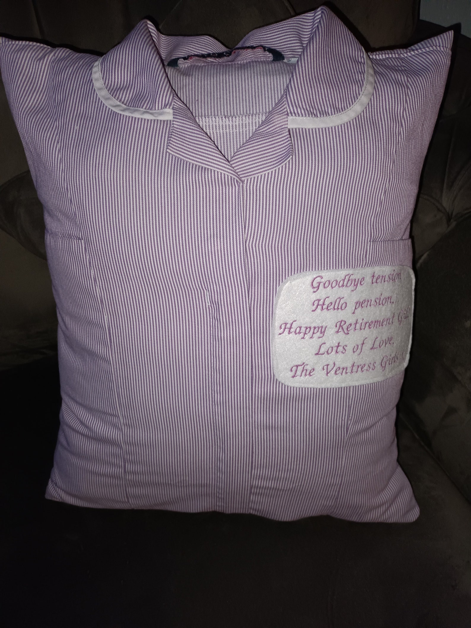 Memory Cushions Made From Your Loved One's Clothing to Cherish Forever ...