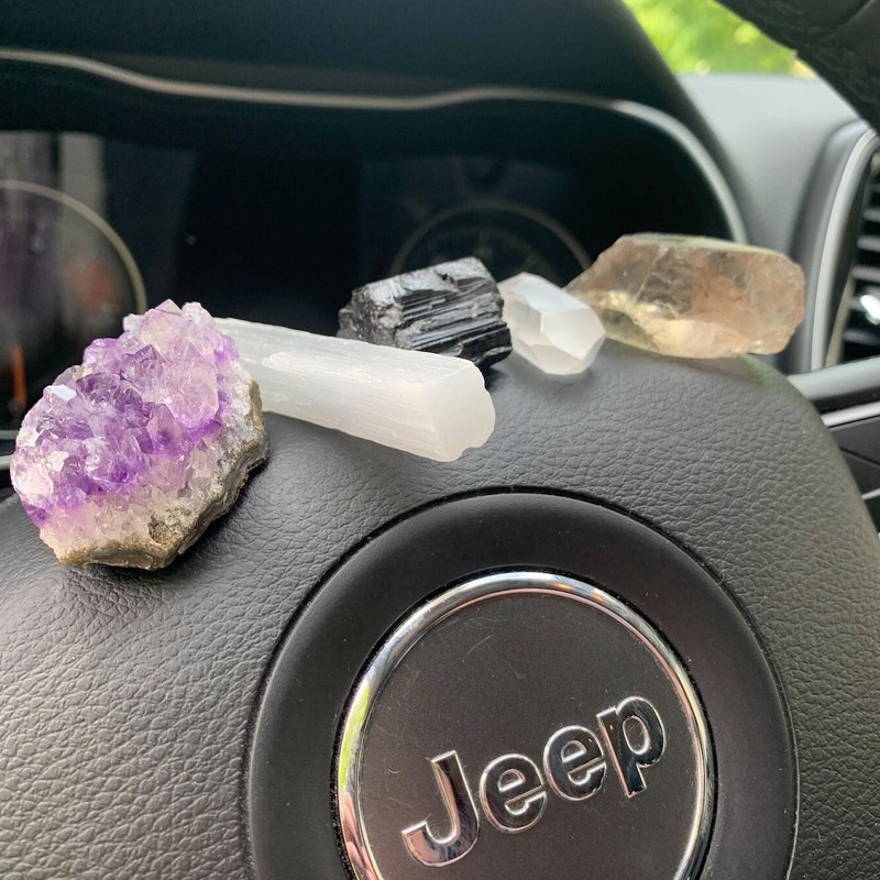 Crystal Car Charm - Etsy