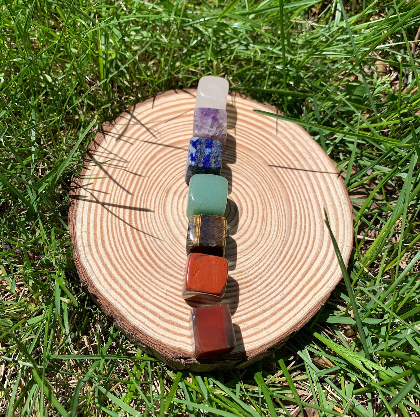 Chakra Crystal Set 7 Stone Chakra Set for beginners Tumbled | Etsy