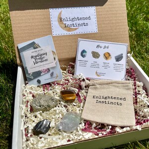 New Job Crystal Set Healing Crystals for Work, Crystals for Office ...