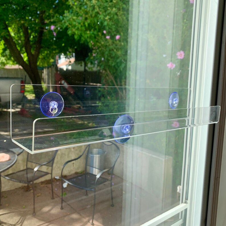 Floating Window Shelf for Crystal Charging in Moon & Sunlight - Etsy