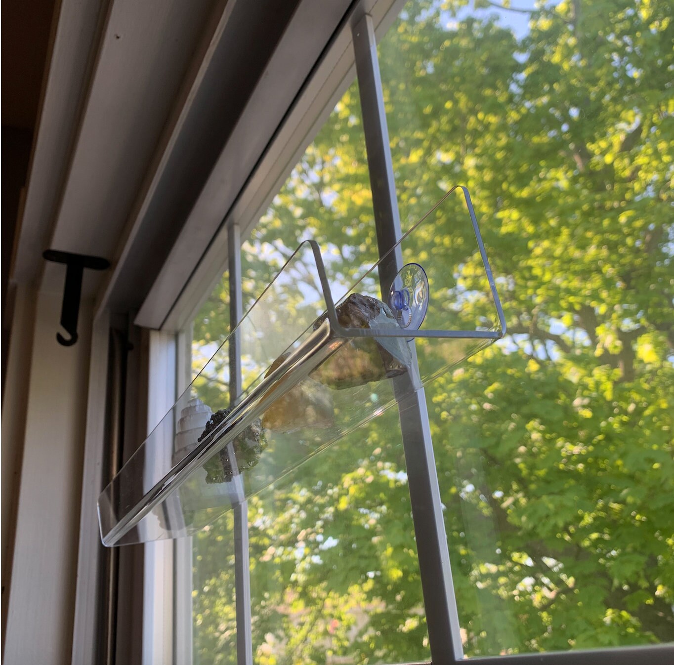 Floating Window Shelf for Crystal Charging in Moon & Sunlight | Etsy