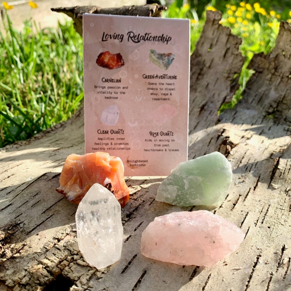 Crystal Set Love Etsy