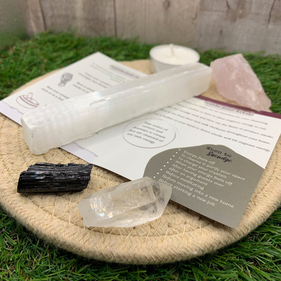 Beginner Crystal Set Crystal Starter Kit Crystal Healing for | Etsy