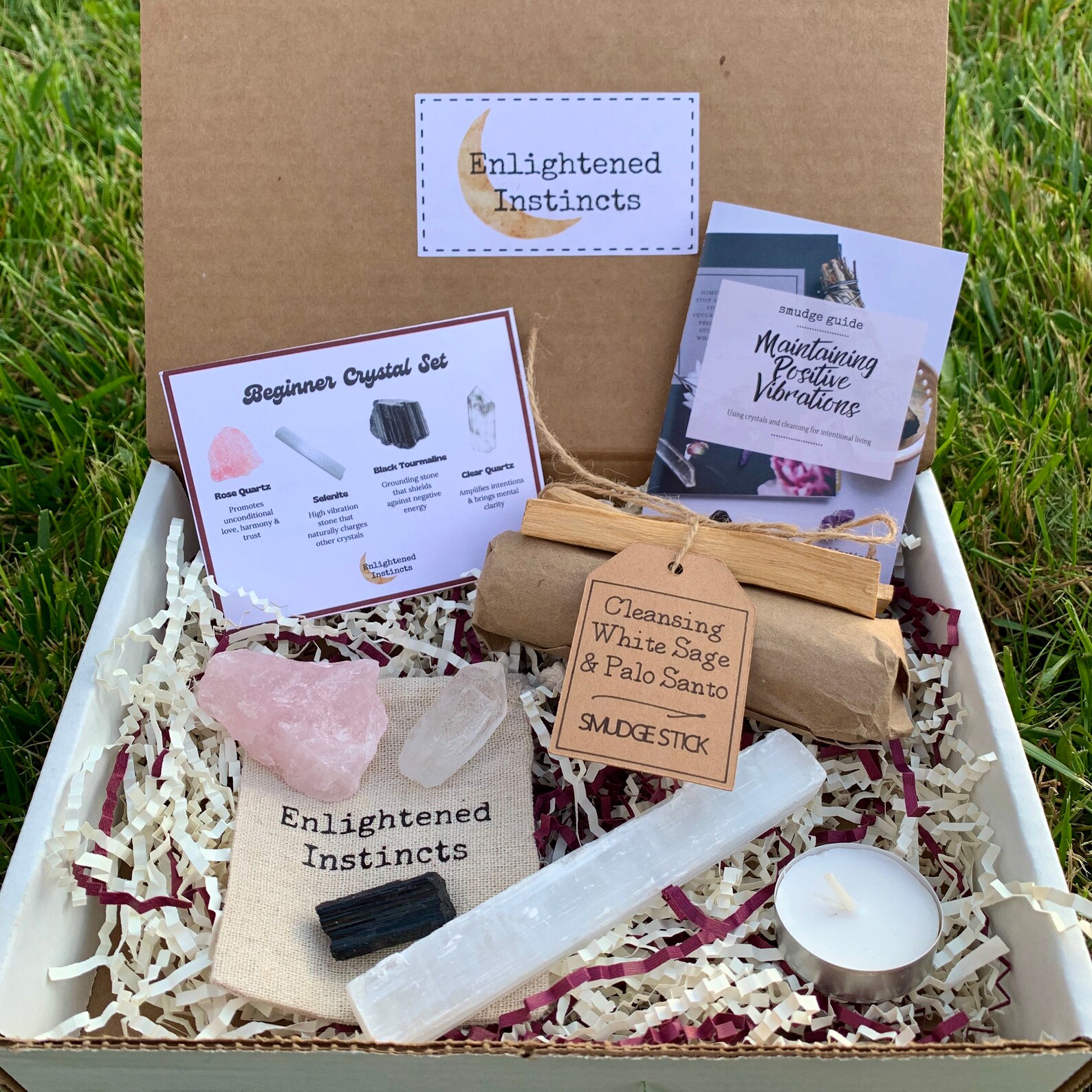 Beginner Crystal Set Crystal Starter Kit Crystal Healing for - Etsy
