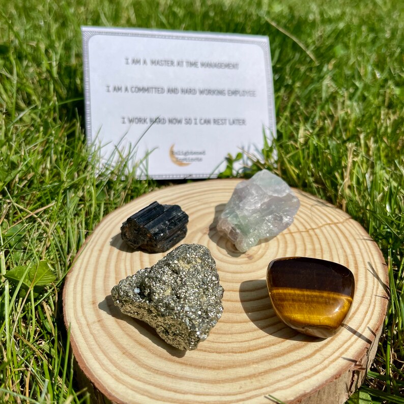 New Job Crystal Set Healing Crystals for Work Crystals for - Etsy
