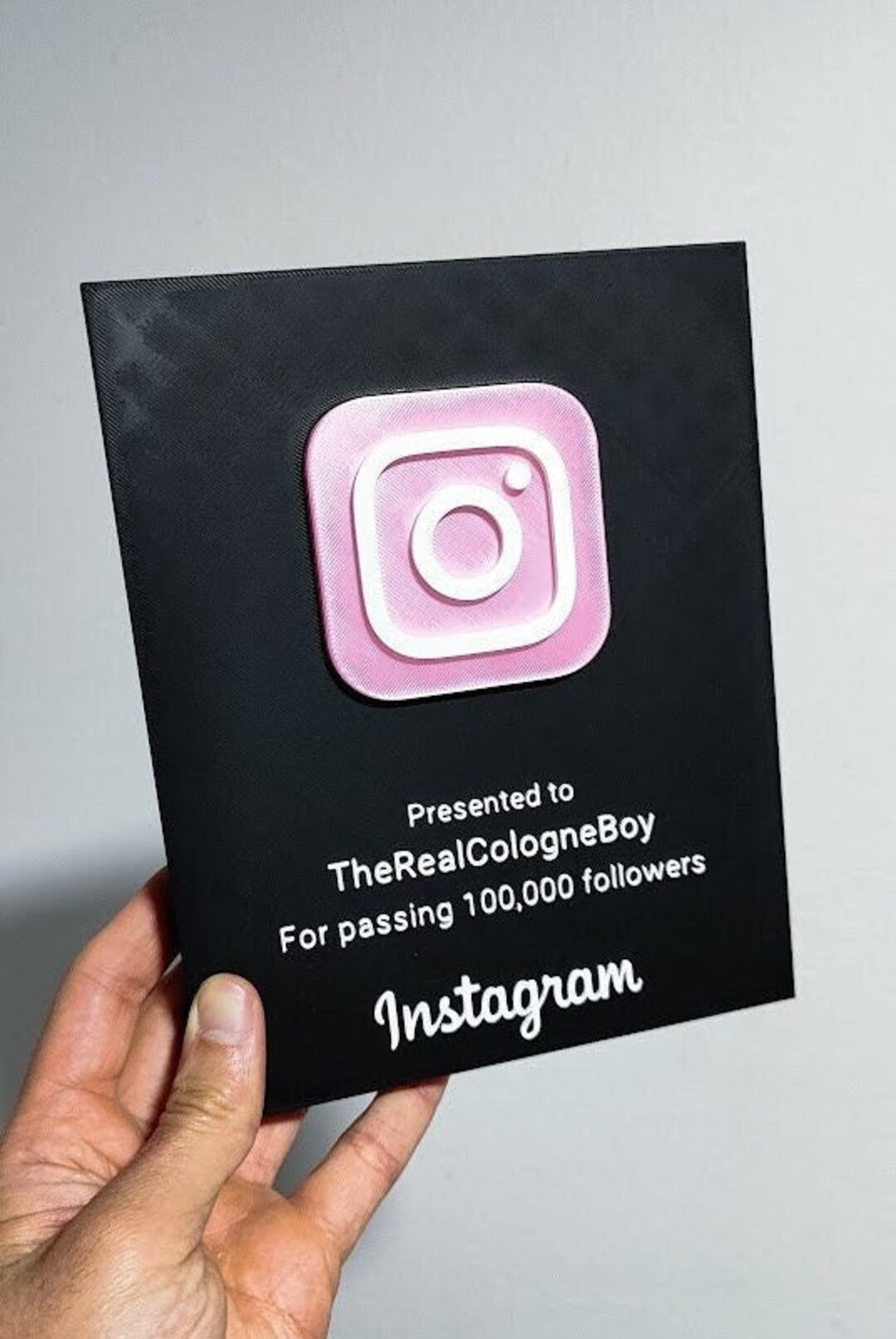 Full Custom Instagram Plaque Personalized FAN ART - Etsy