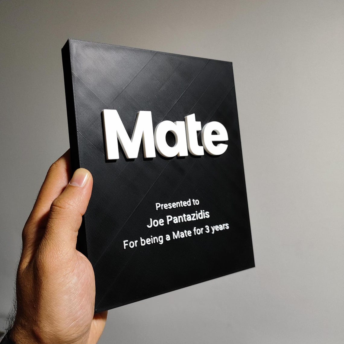 Your Own Custom Logo Plaque Award Personalized | Brand | Podcast ...