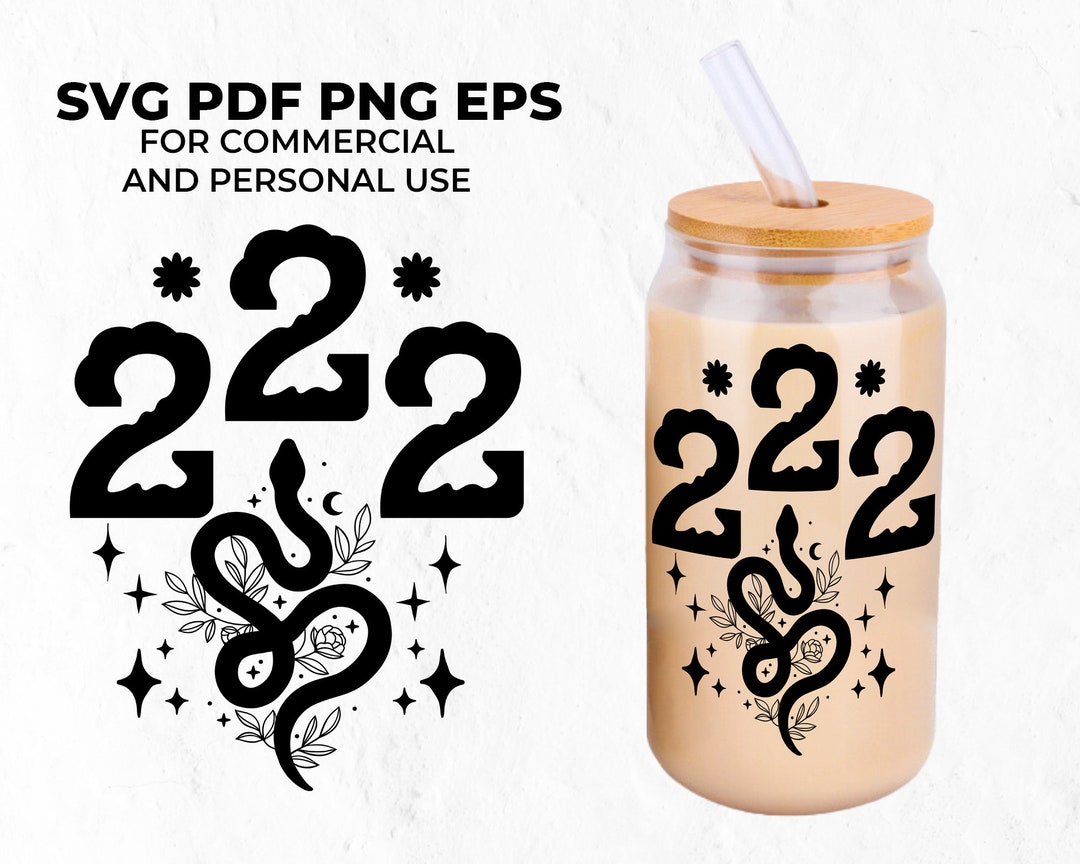 Buy Angel Numbers 222 Svg Png Celestial Svg Spiritual Svg Online in ...