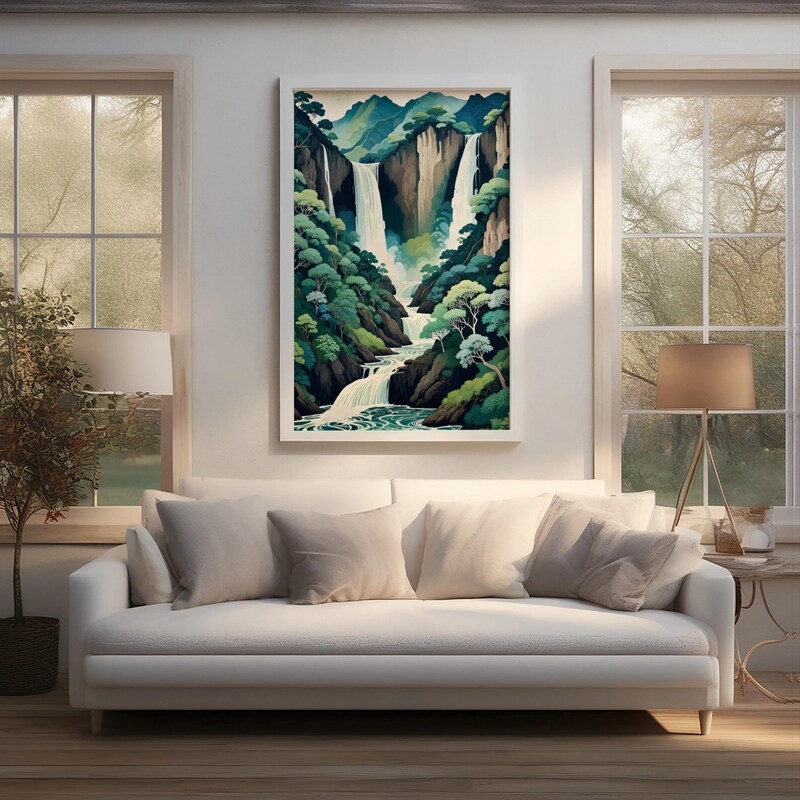 Waterfall Poster Print - Etsy