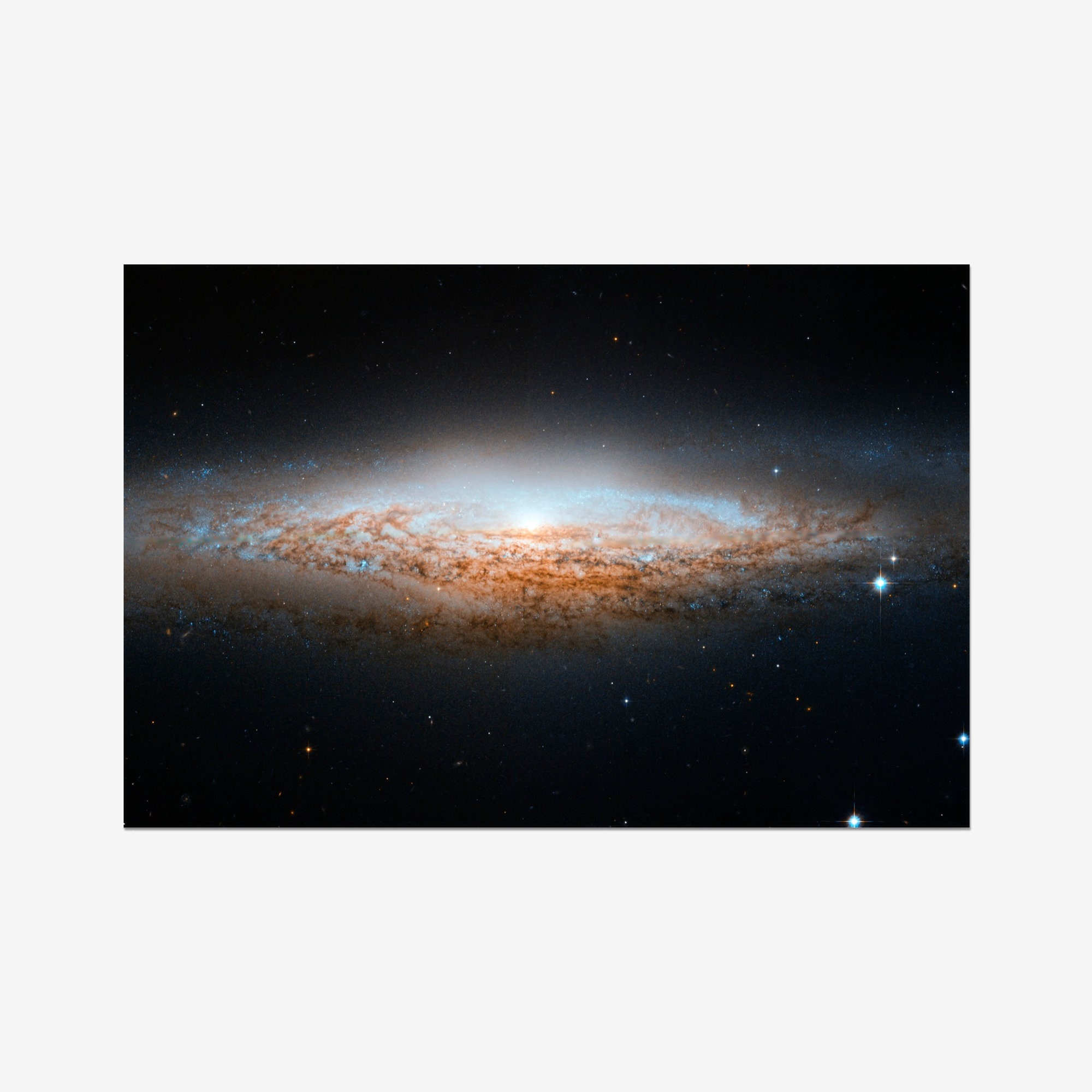 Giclée Prints Poster. Hubble Space Telescope has spotted a UFO Galaxy ...