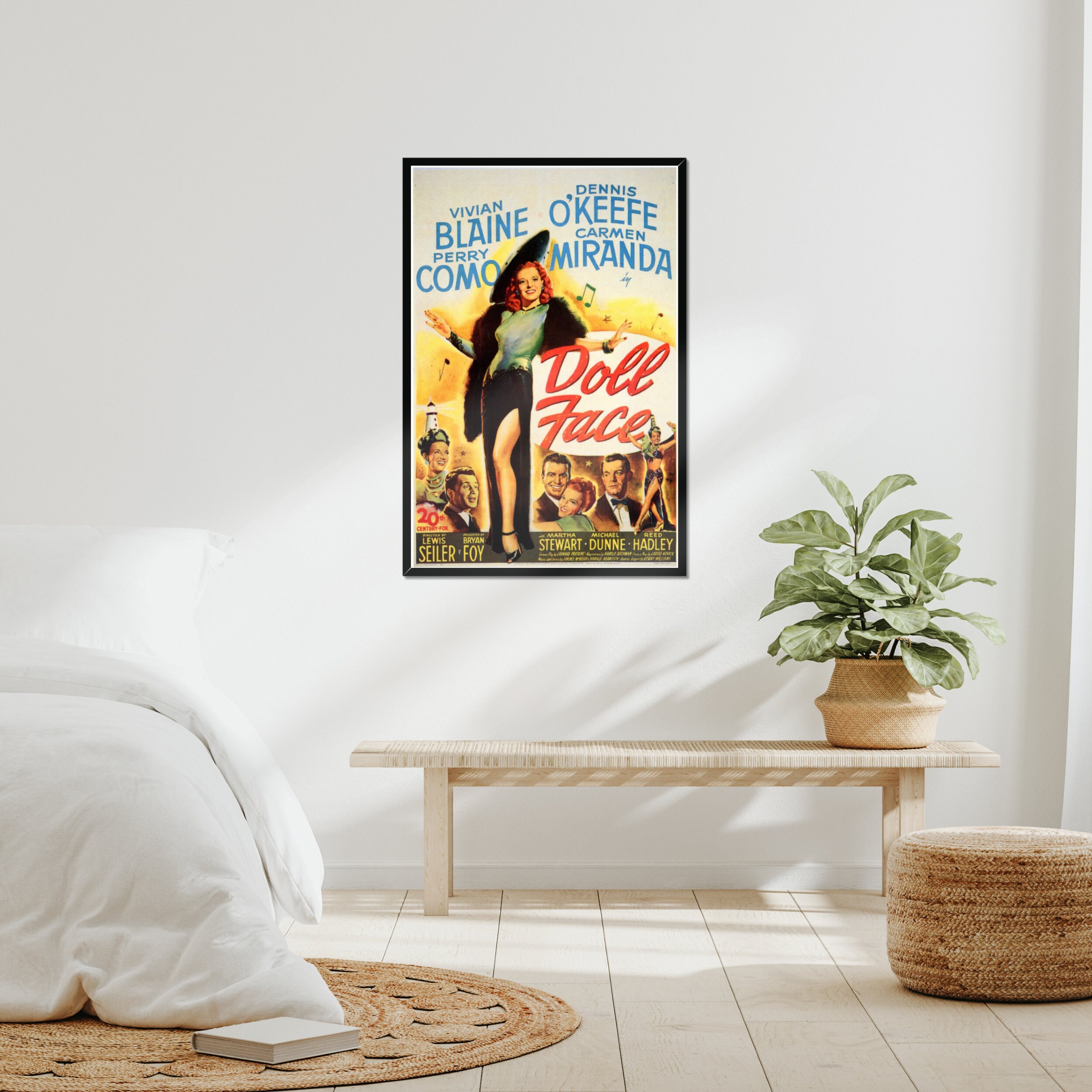 Doll Face Vintage Burlesque Movie Poster Print - Etsy
