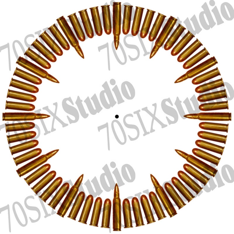Bullet Clock - Etsy