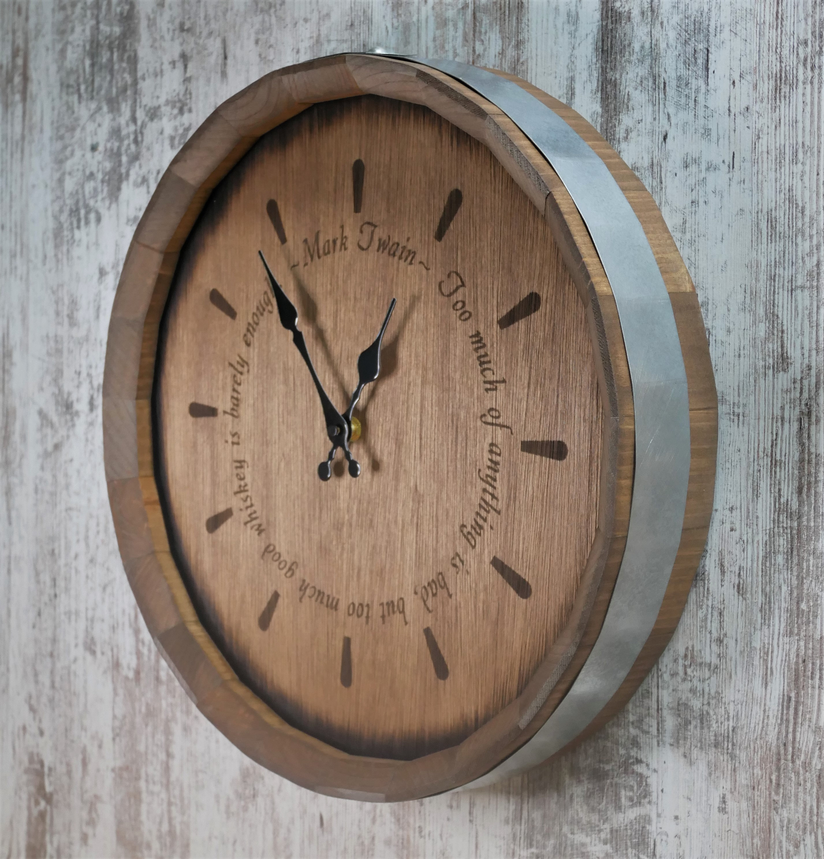 Mark Twain Quote Clock Face, Nautical Clock Face Svg/png, Ship Helm ...