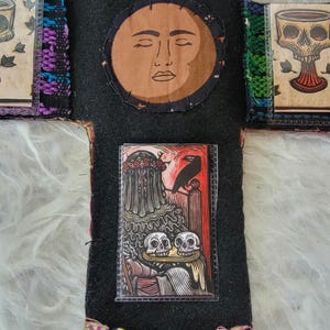 Pocket Altar" the Gypsy Altar" Handstiched "dia De Los Muertos". - Etsy
