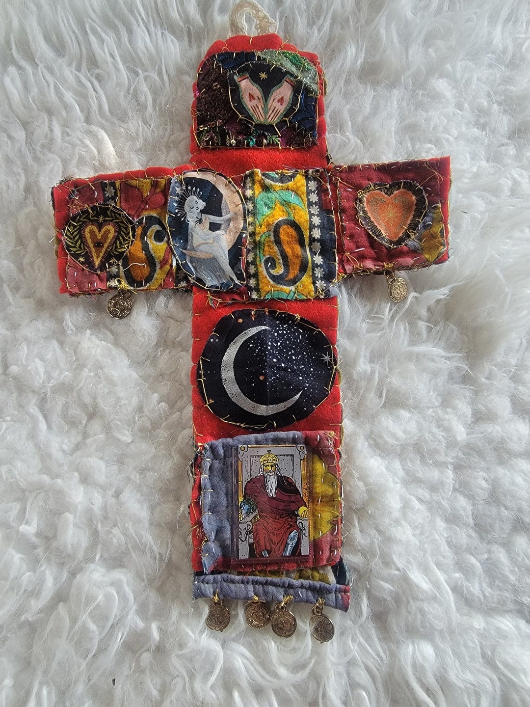 Pocket Altar the Gypsy Altar Handstiched Miracle Tarot Altar. - Etsy