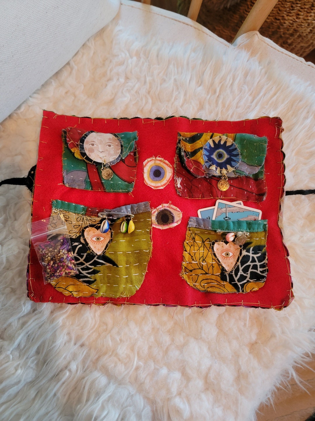 Travel Altar, Gypsy Tarot Cloth Altar. - Etsy