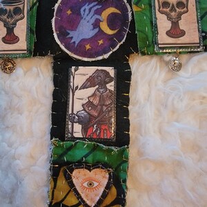 Pocket Altar the Gypsy Altar Handstiched dia De Los Muertos. - Etsy