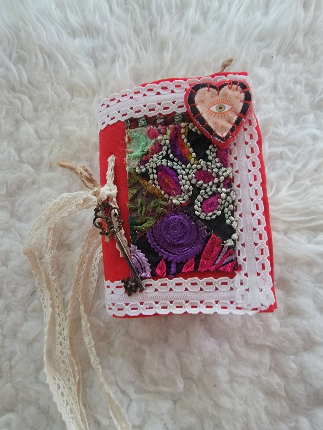 Pocket Altar Tarot Book. Prayer Handmade Felt Tarot Book. - Etsy