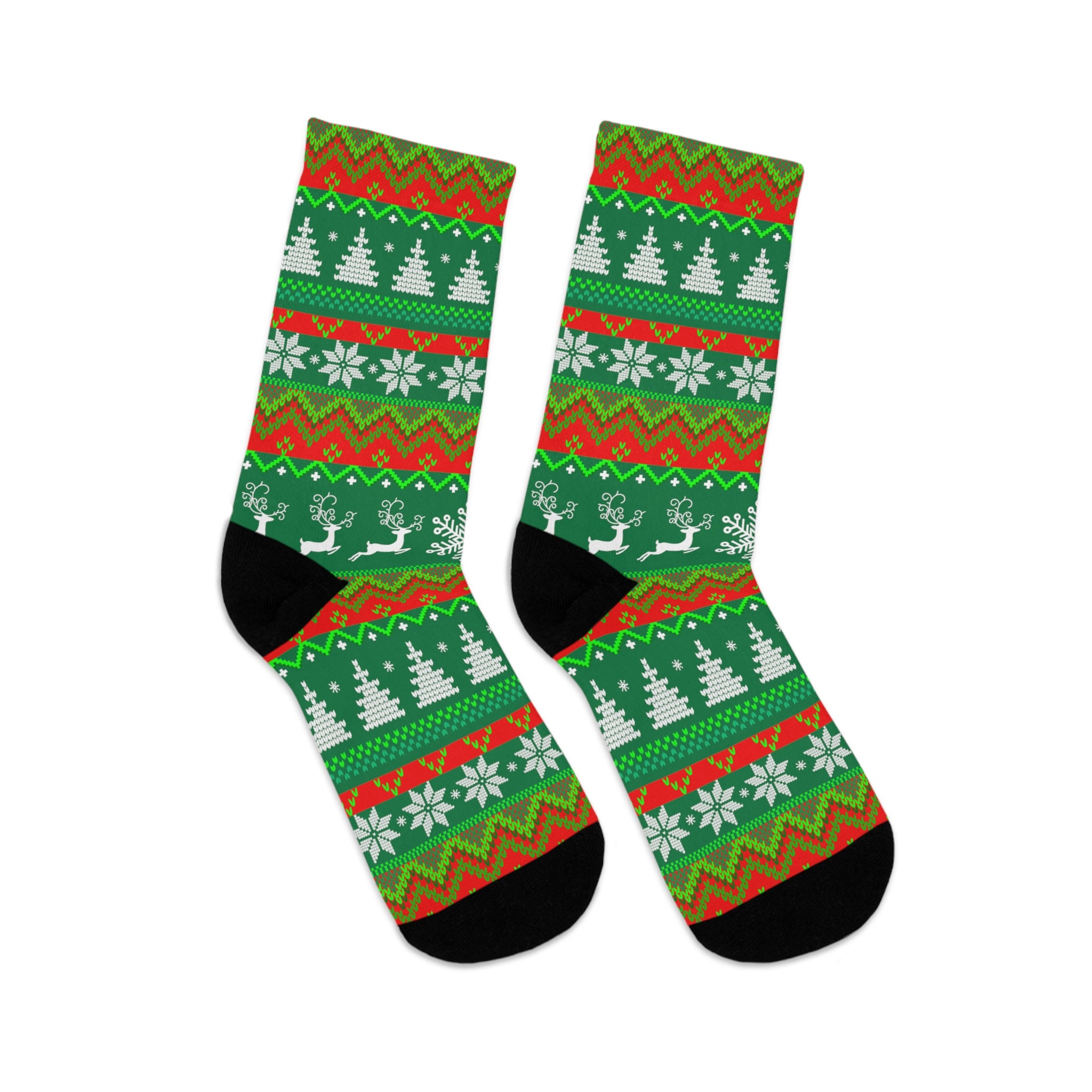 Christmas Socks, Festive Socks, Cozy Socks - Etsy