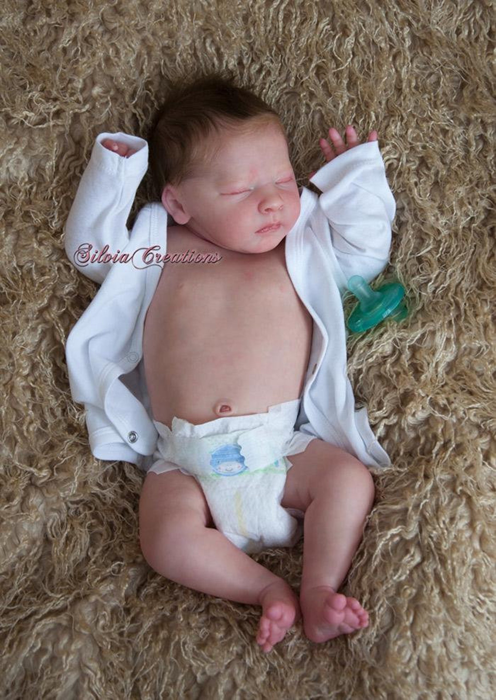 Joseph Sleeping 18 NB Realborn Original Reborn Doll | Etsy