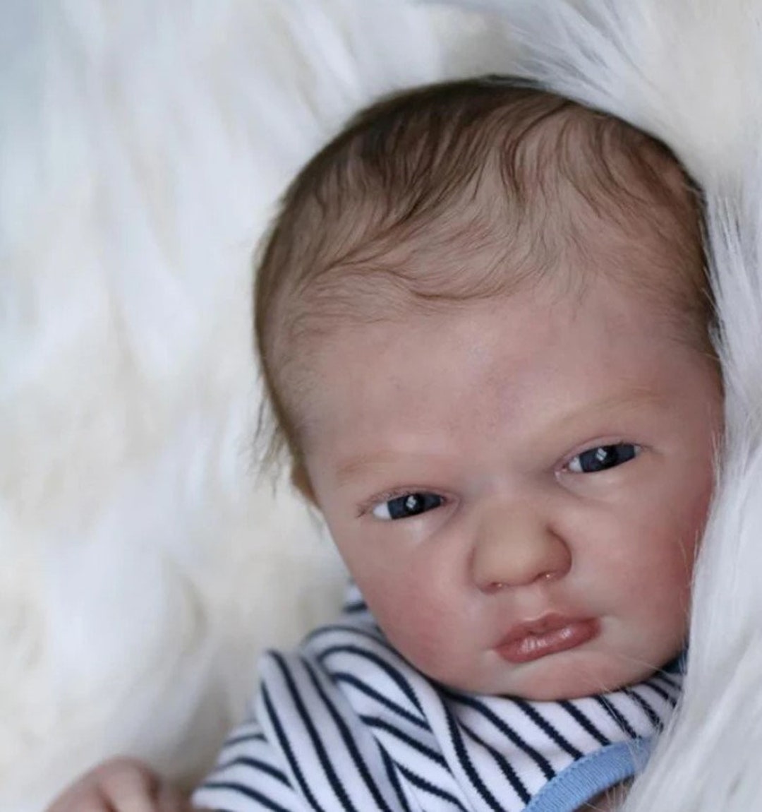 Logan Awake *realborn ~ 19.5" Reborn Doll Kit/coa ~ by Bountiful Baby ...