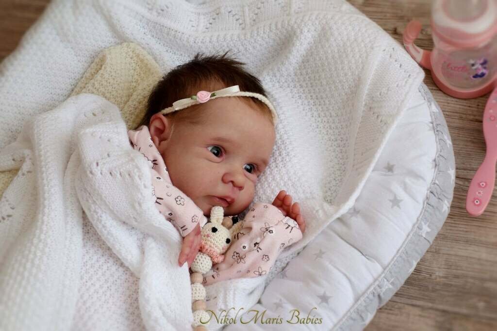 Miley by Cassie Brace Original 20 Reborn Doll Kit | Etsy Canada