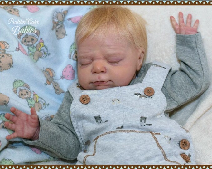Joseph Awake NB realborn 18 Original Reborn Doll Kit Full Limbs/coa by ...