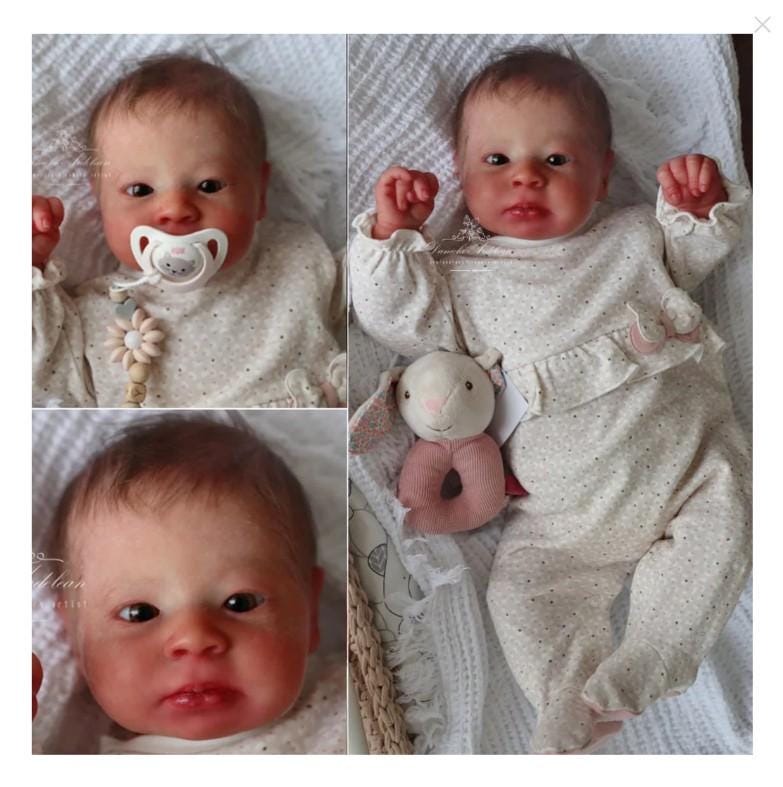 Mary Awake Authentic Realborn 20" Reborn Doll Kit/coa by Bountiful Baby ...