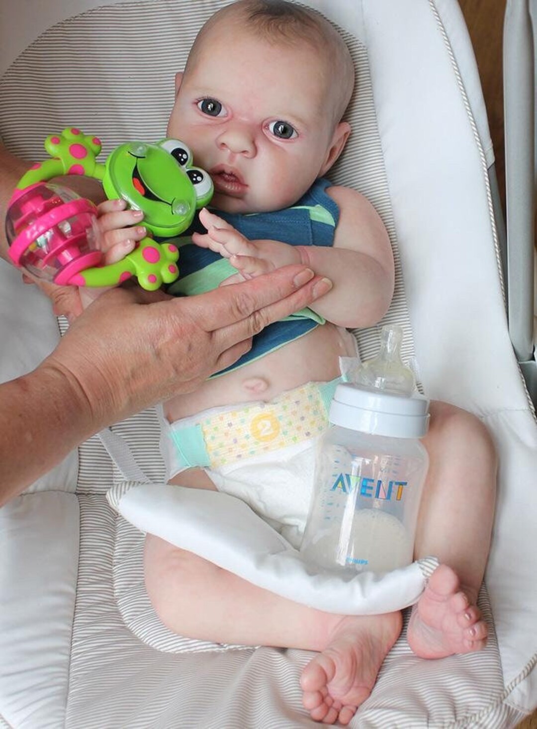 Elliot 6 Monate alt ~ 23"Reborn Vinyl Doll Kit ~ von Bountiful Baby ...