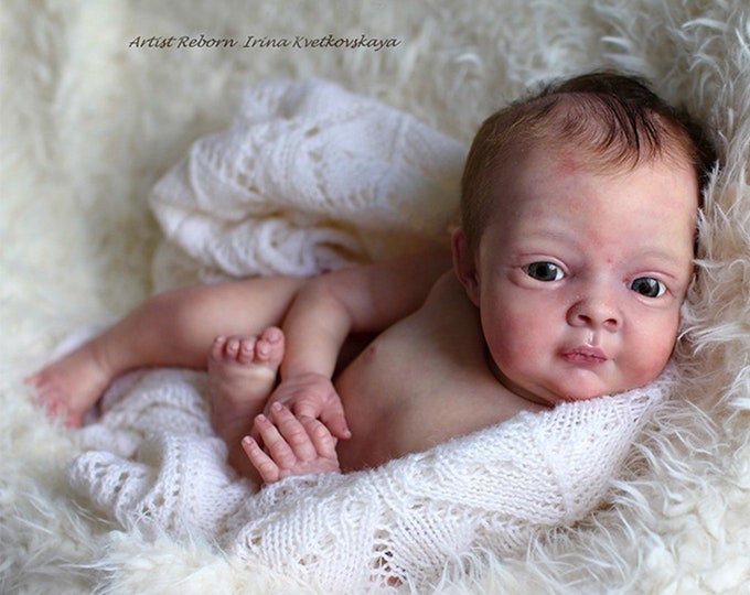 Joseph Awake NB realborn 18 Original Reborn Doll Kit Full Limbs/coa by ...