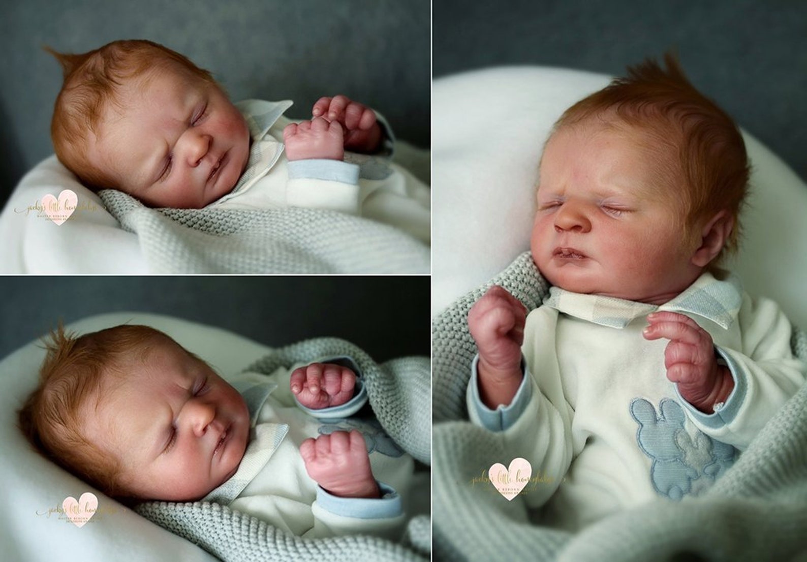 Martin Sleeping Authentic *realborn 18.5" Reborn Doll Kit/coa by ...