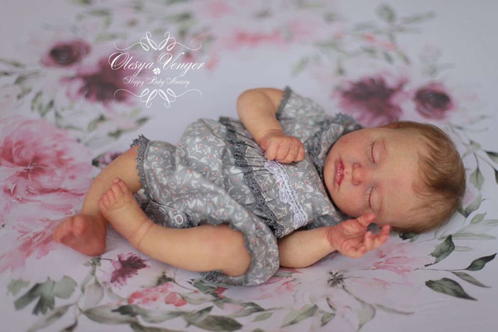 Claudia Sleeping Authentic 18" Realborn Reborn Doll Kit by Bountiful ...
