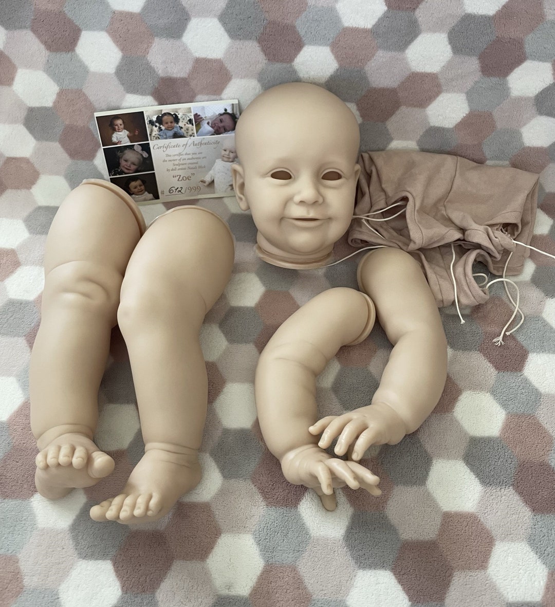 ZOE by Natali Blick Authentic Reborn Doll Kit ~ Limited Edition: 612/ ...