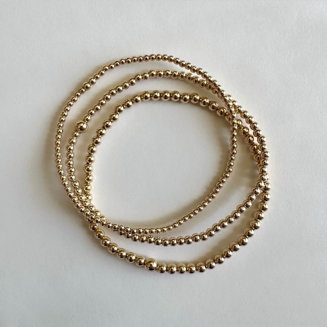 Mini Goldens 14k Gold Filled Balls 2mm 2.5mm 3mm Gold Balls | Baby ...