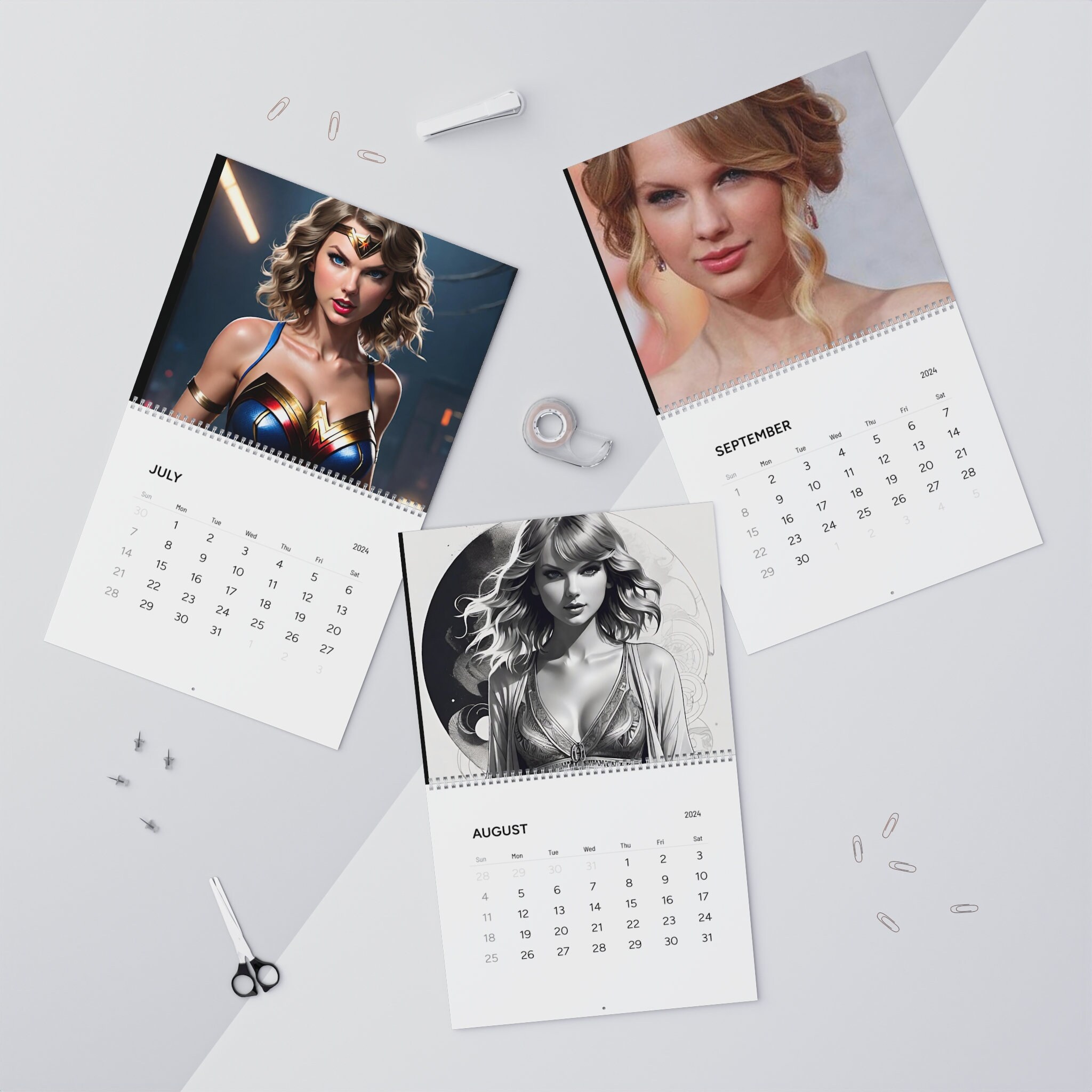 Taylor Swift Calendar, AI Artwork Calendar, Celebrity Photo Calendar ...