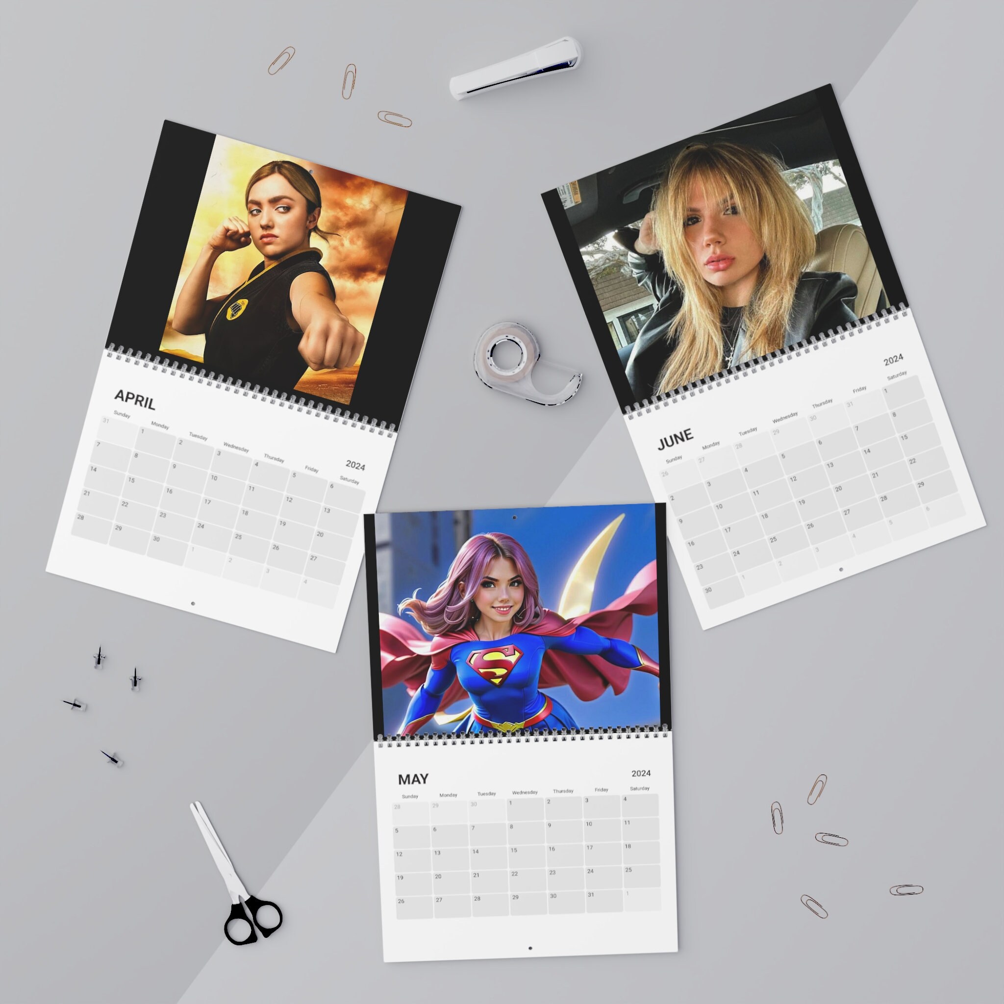 Bailey Spin, Peyton List, Calendar, Cobra Kai, Hollywood Icons ...
