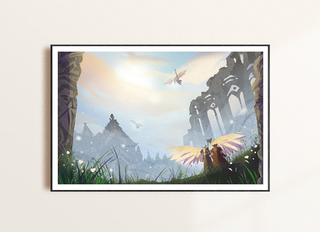 Valkyrie of Valhalla Norse Mythology Art Poster | Asgard Nordic Myth ...